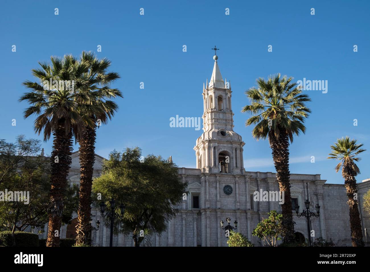 Peru. arequipa. Plaza de Armas Stock Photo - Alamy