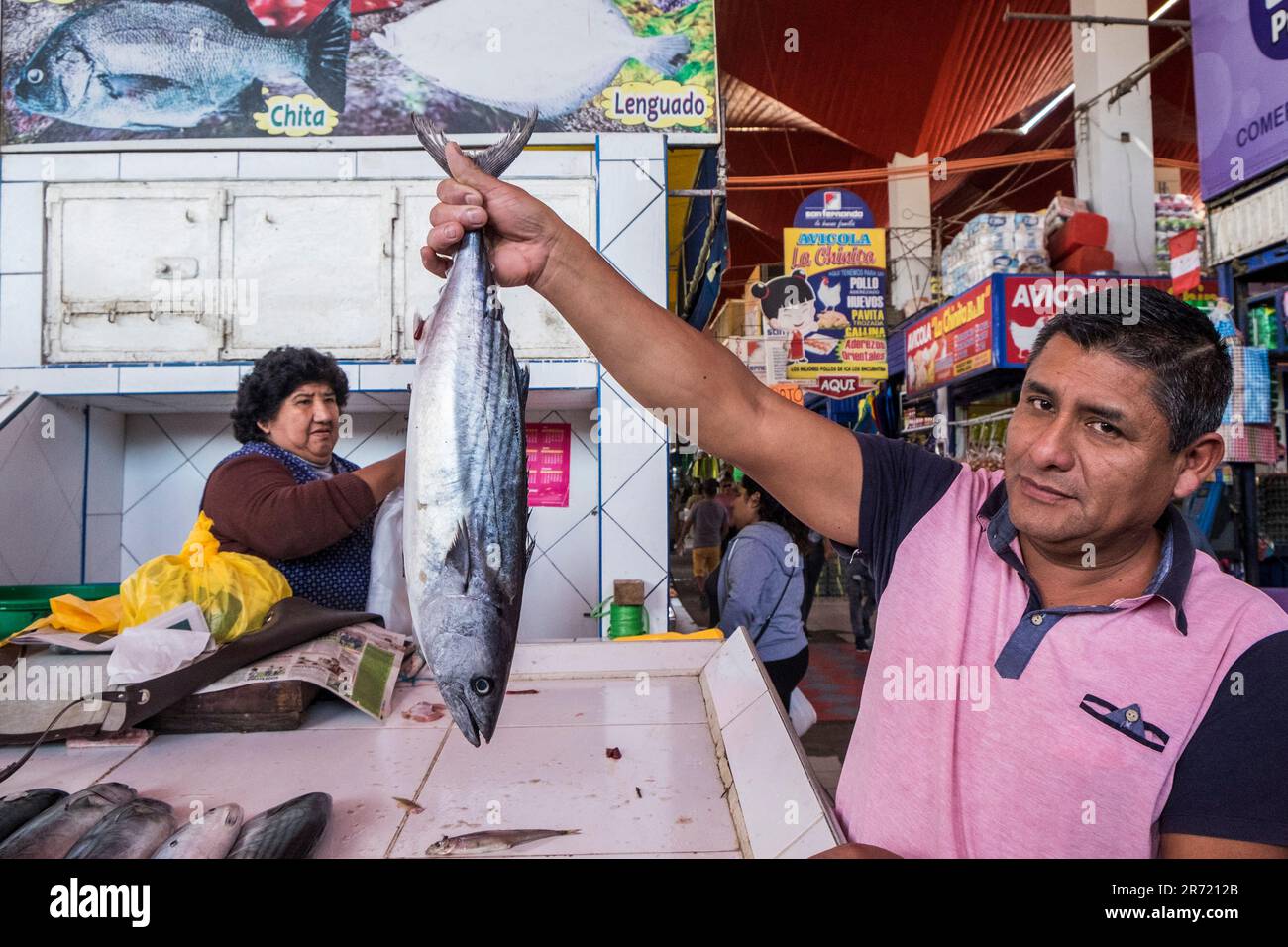Peru. Ica. daily life Stock Photo - Alamy