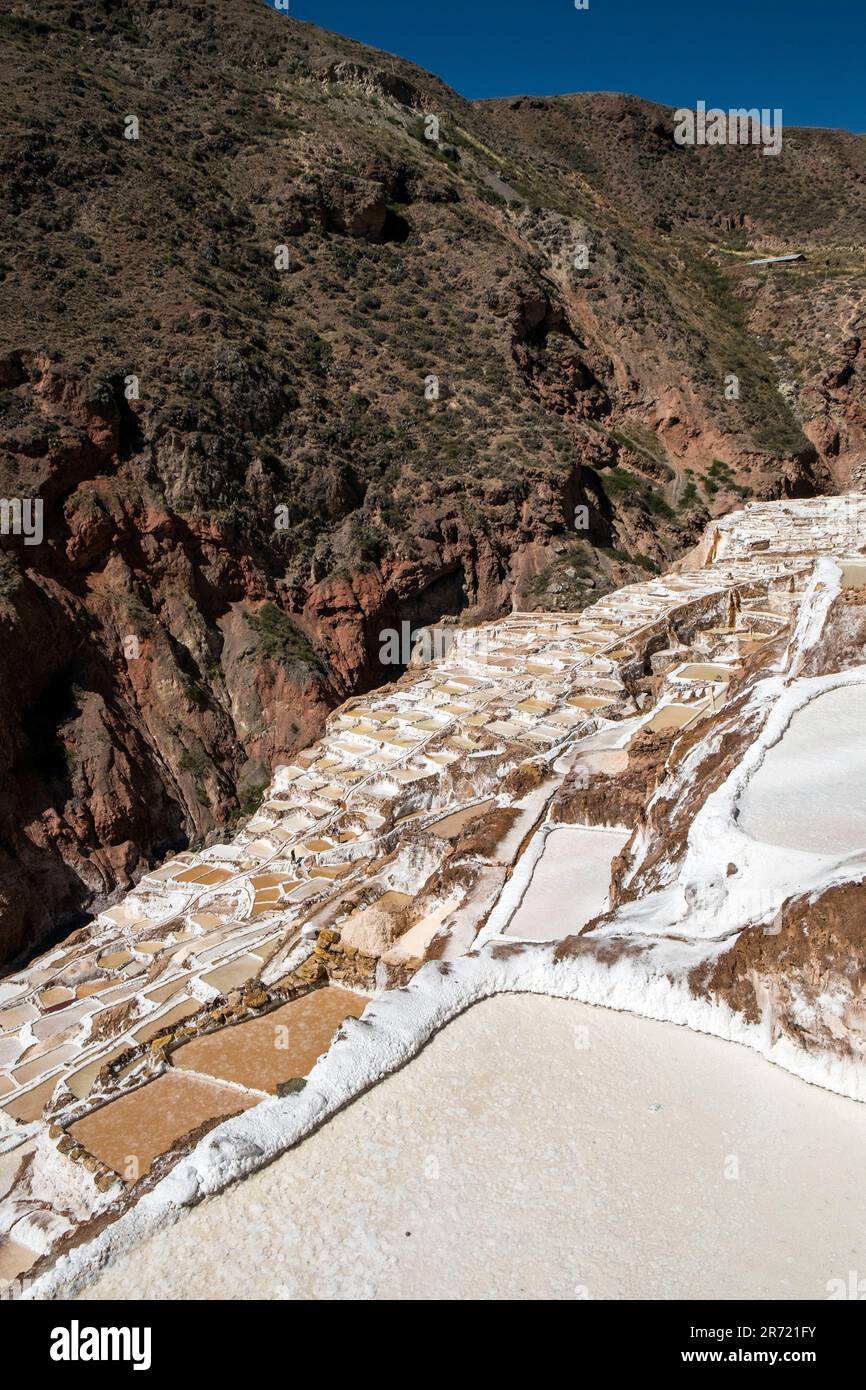 Peru. maras. salinas Stock Photo - Alamy