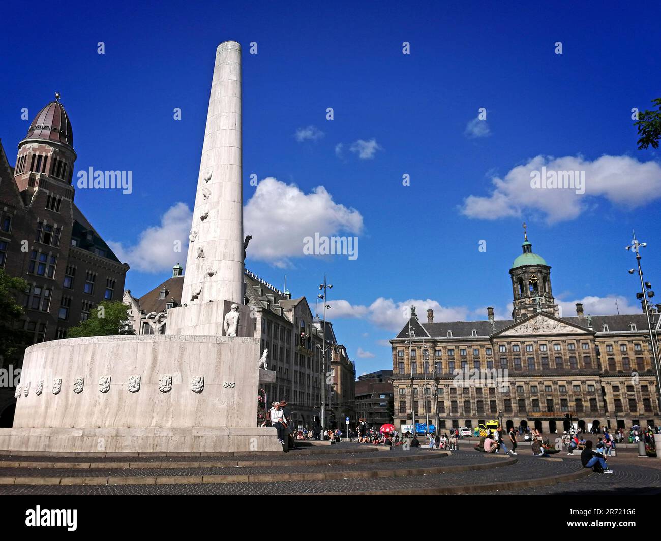 Netherlands. Holland. Amsterdam. National Monument Stock Photo - Alamy
