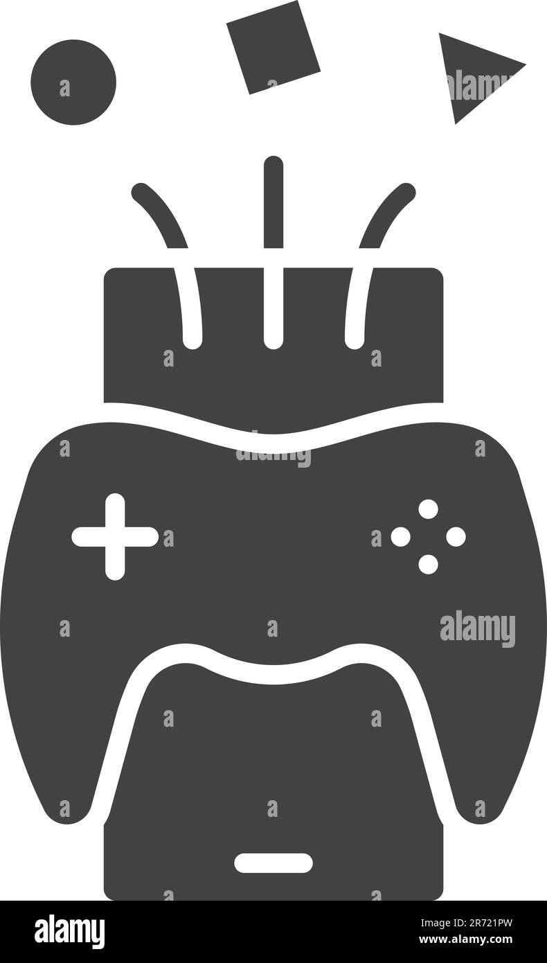 Mobile Game Icon Vector Image Suitable For Mobile Application Web Application And Print Media