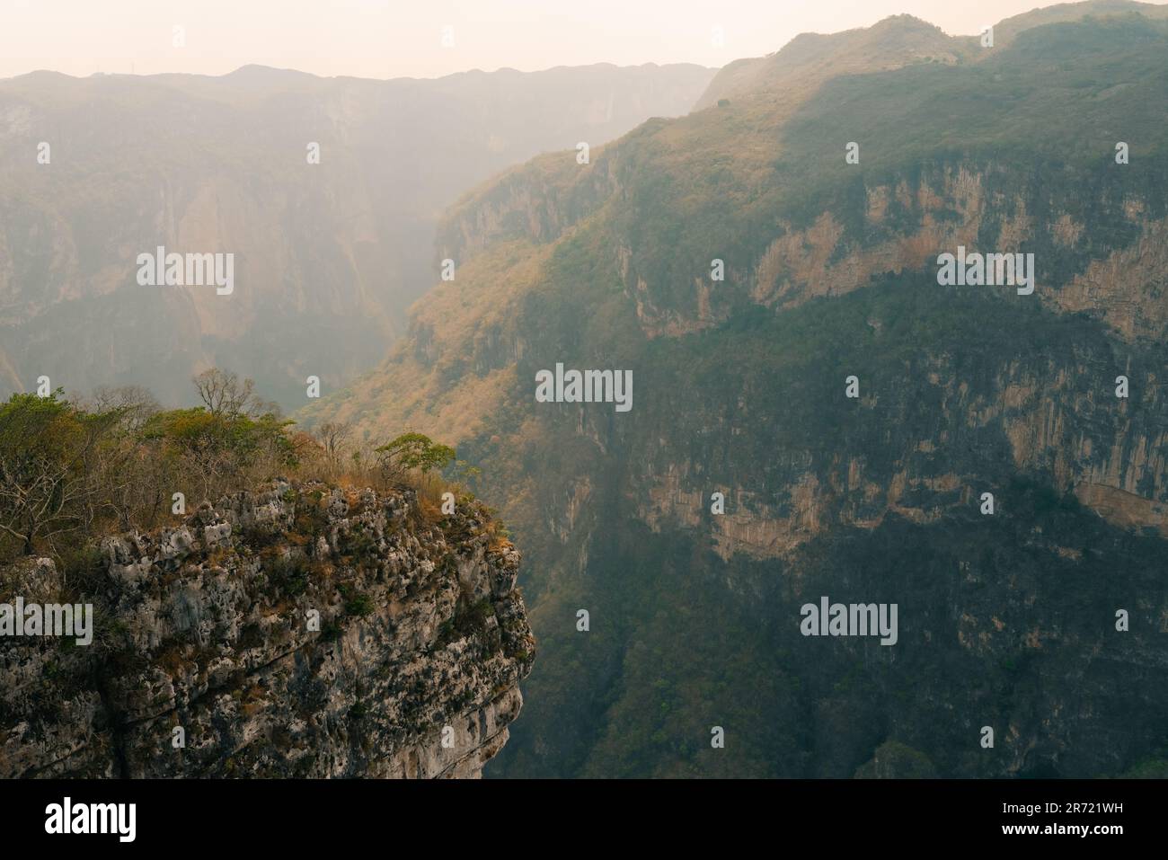 Sumidero Canyon Chiapas Mexico in Grijalva river. High quality photo ...