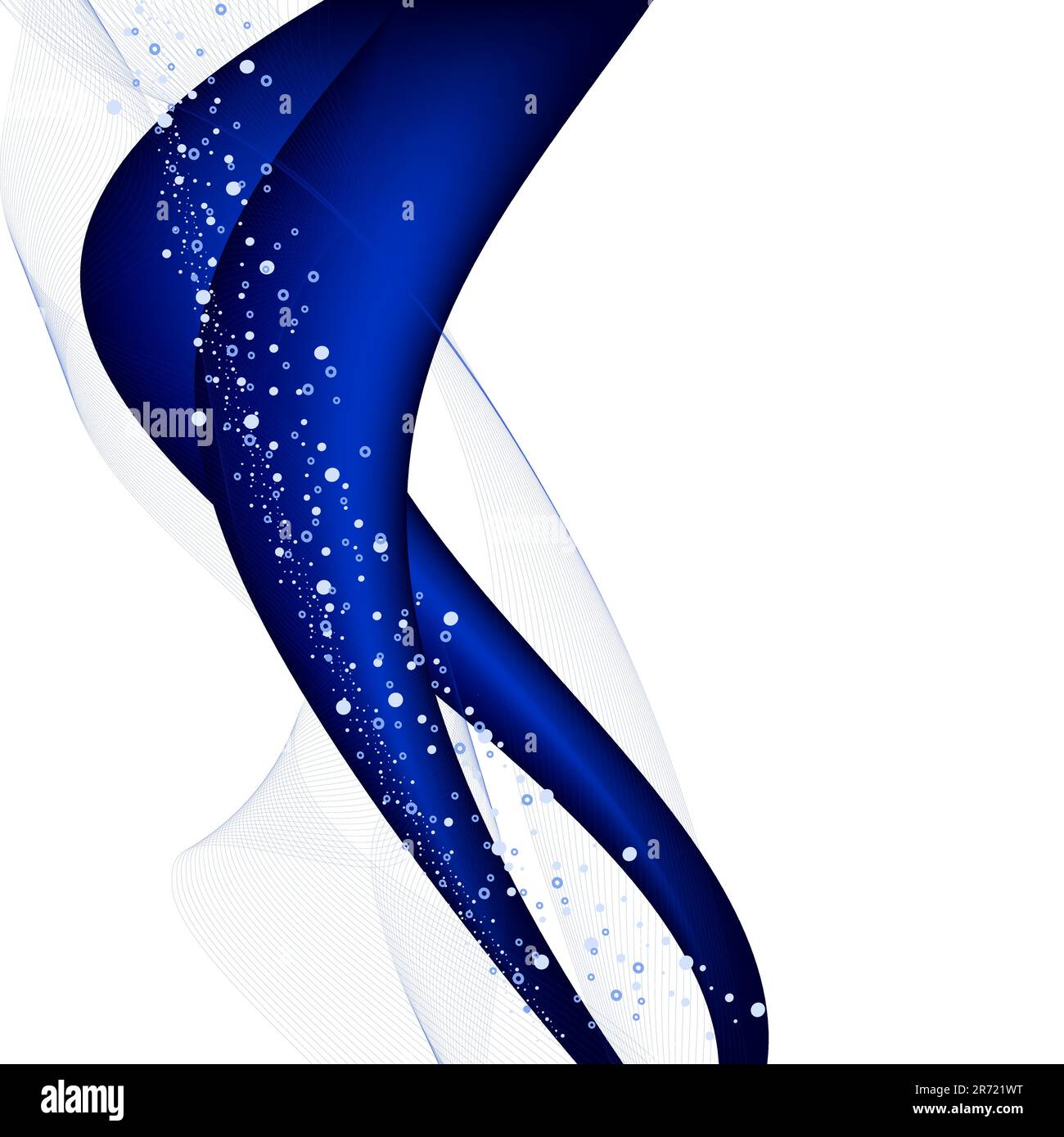 abstract blue background - Illustration for your design Stock Vector ...