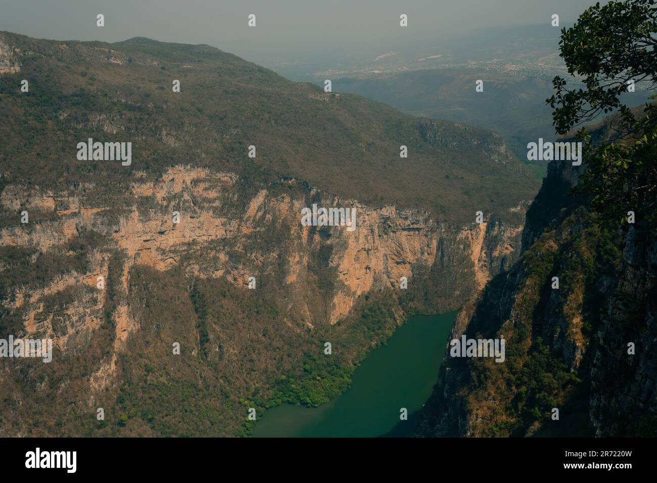 Sumidero Canyon Chiapas Mexico in Grijalva river. High quality photo ...