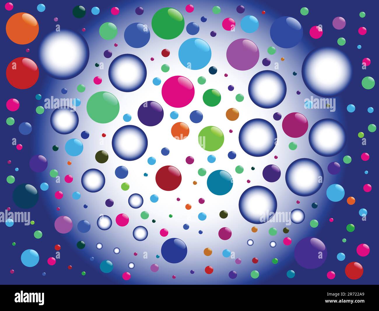 bubbles background - vector Stock Vector Image & Art - Alamy