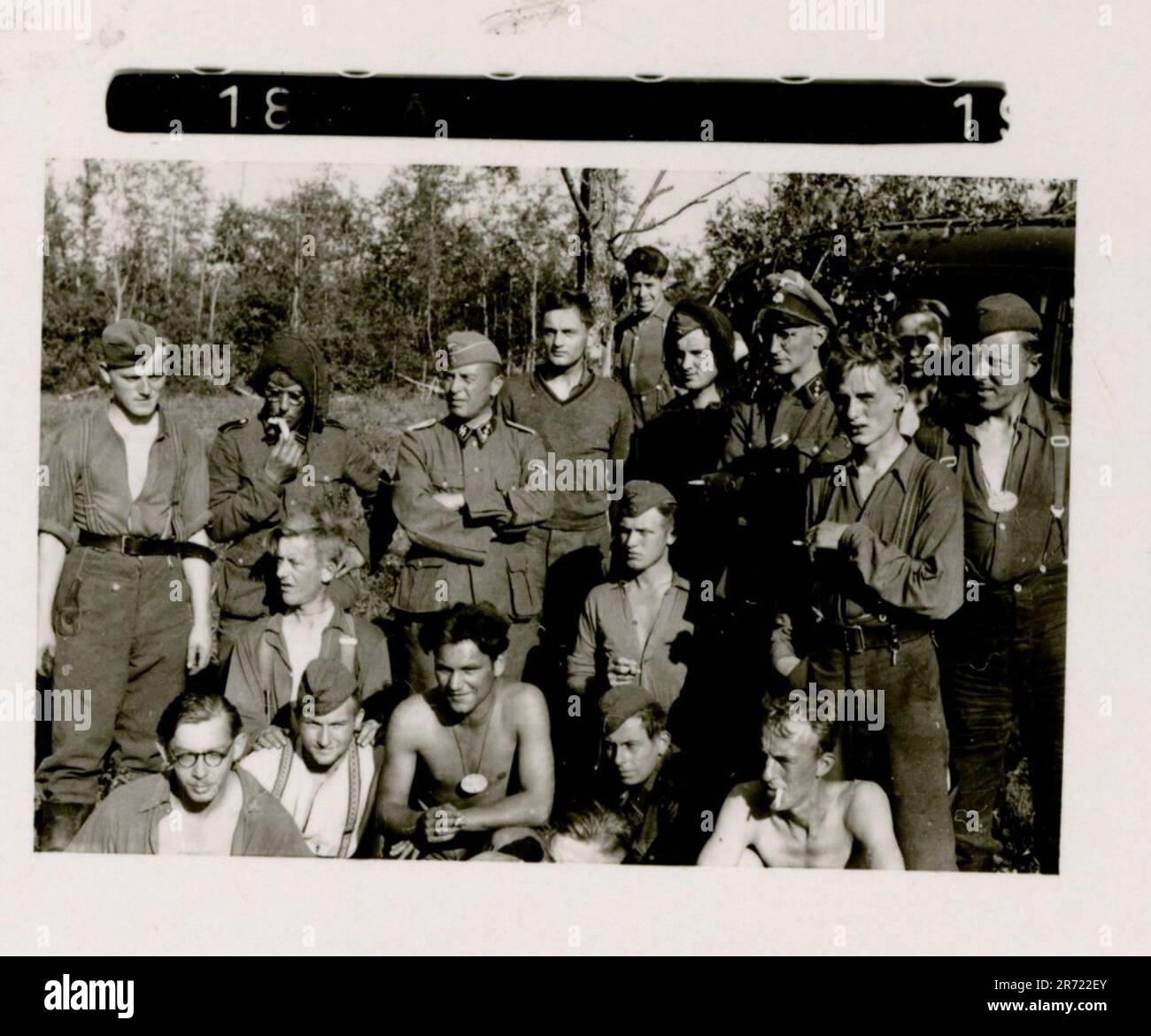 SS Photographer Brantsen documented the activities of the Nederland ...