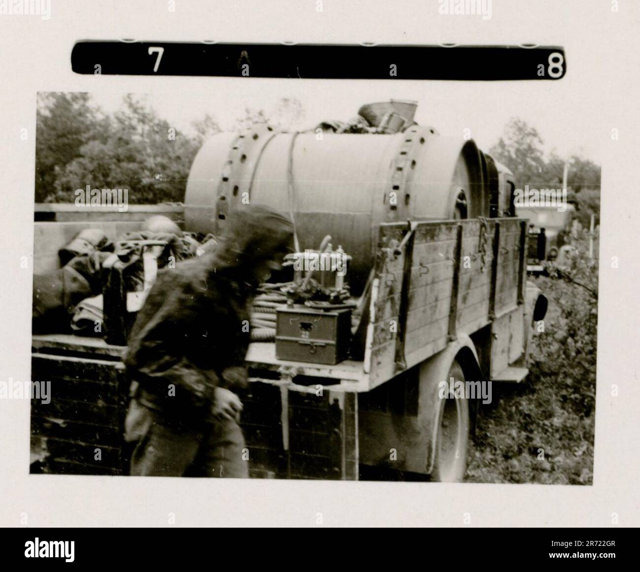 SS Photographer Brantsen documented the activities of the Nederland ...