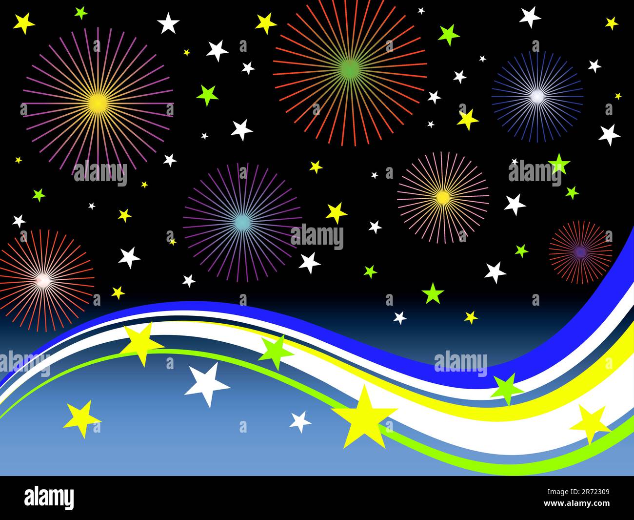 Fireworks on floor background hi-res stock photography and images - Alamy