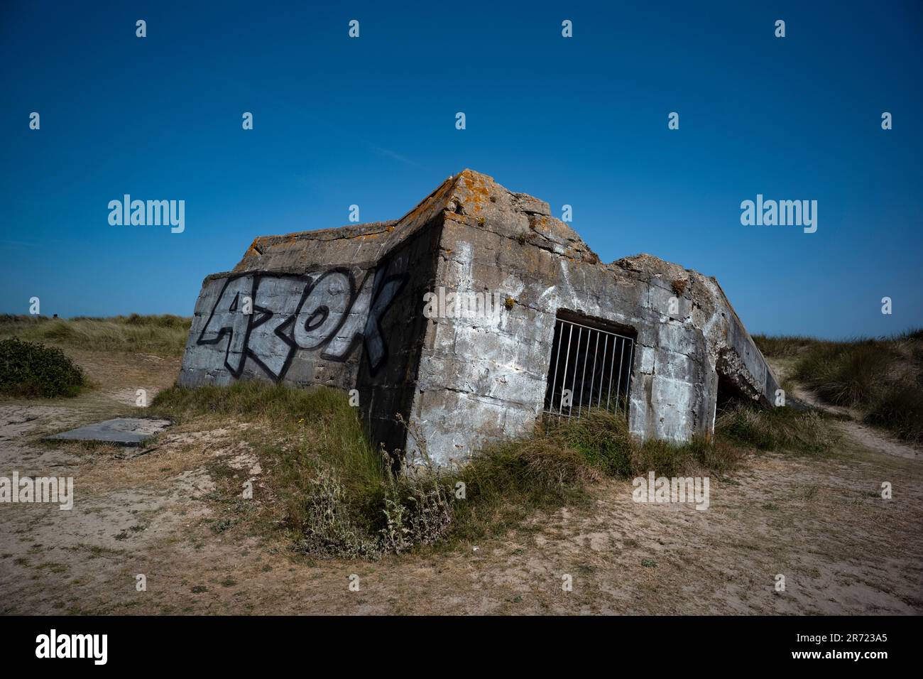Gold Beach Normandy June 2023 Atlantic Wall on D-Day Gold Beach ...