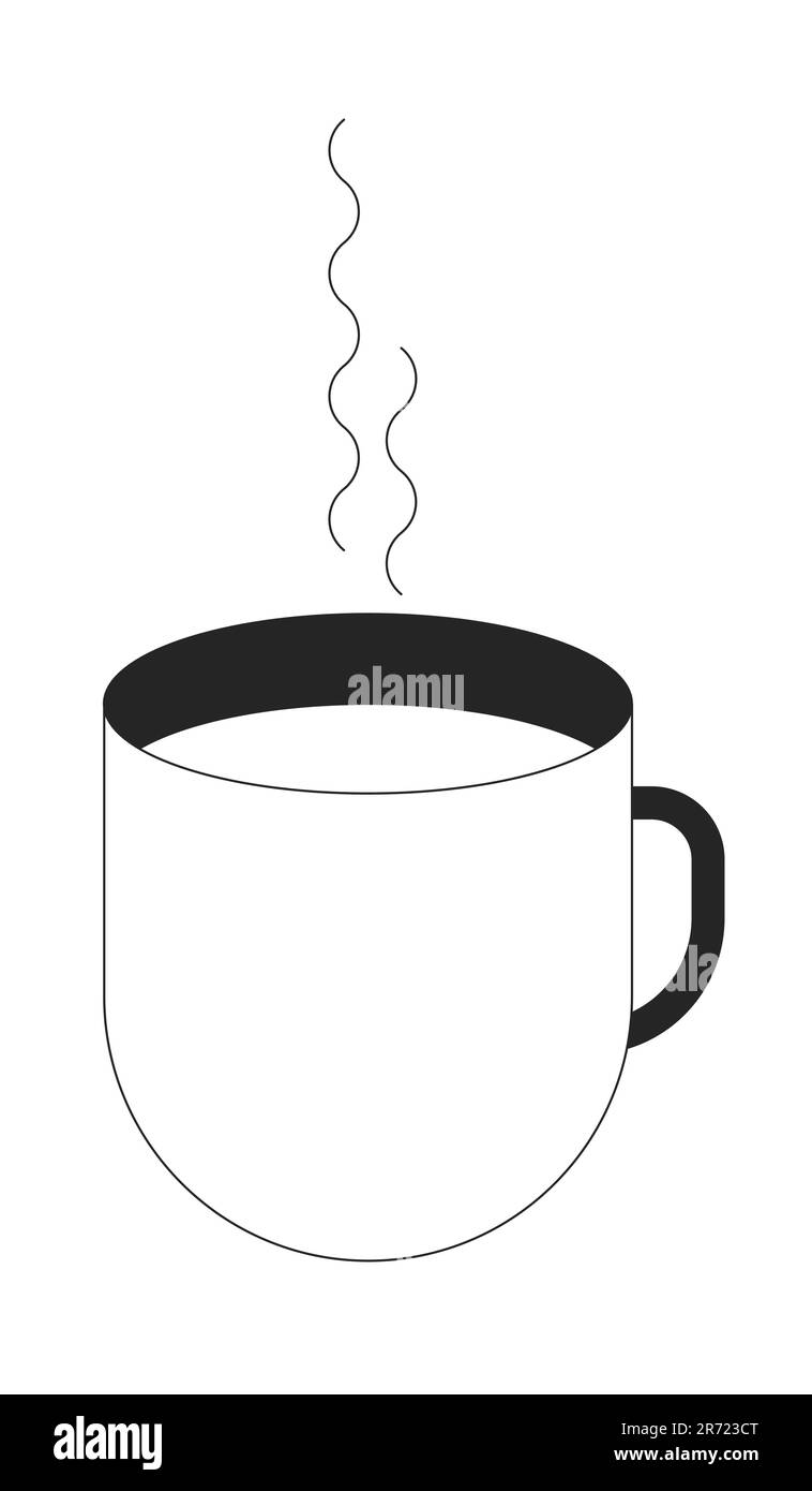 Simple latte art in Cut Out Stock Images & Pictures - Alamy