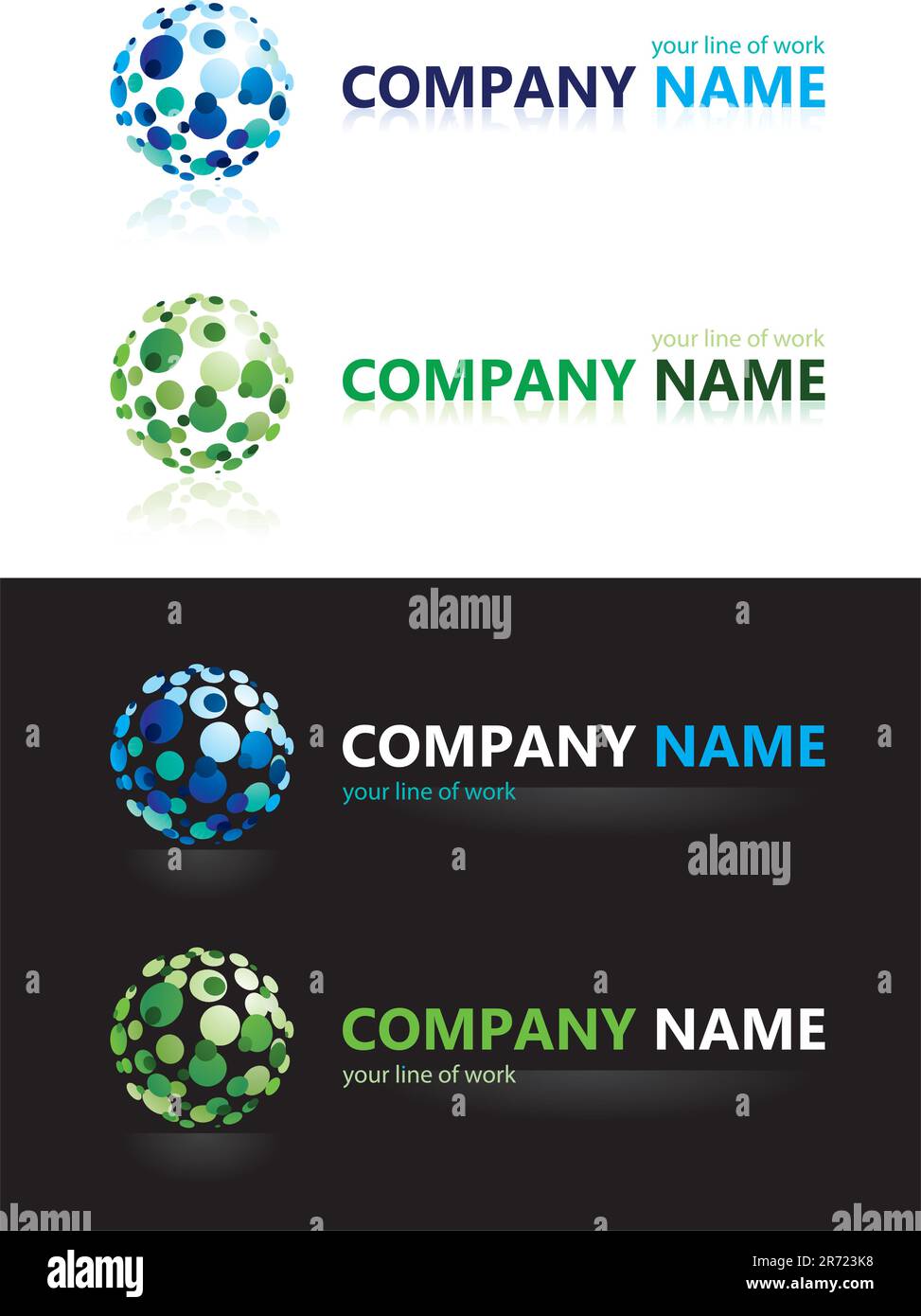 Company name. Design elements. Illustration Stock Vector Image & Art ...