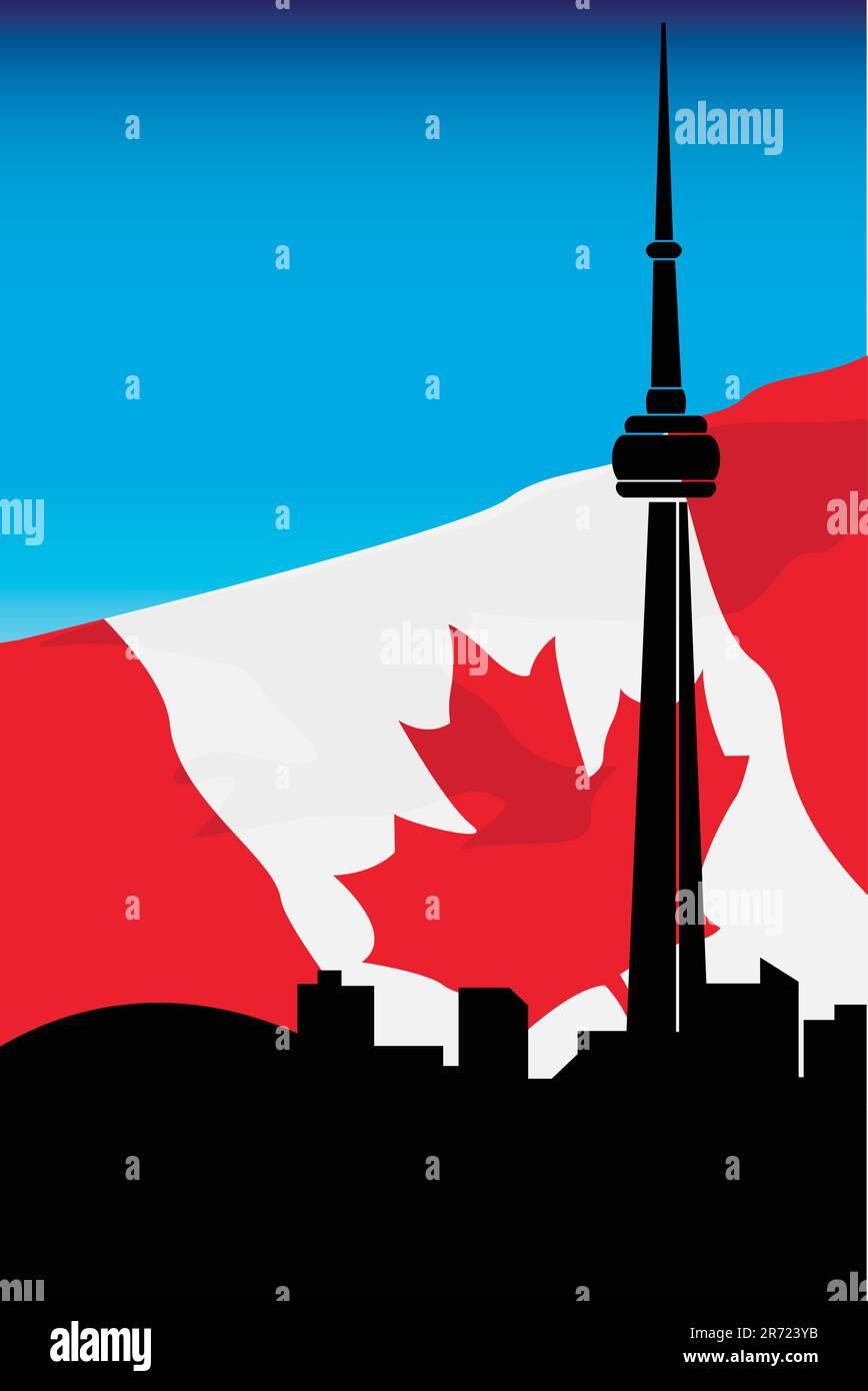 Canadian architecture Stock Vector Images - Alamy