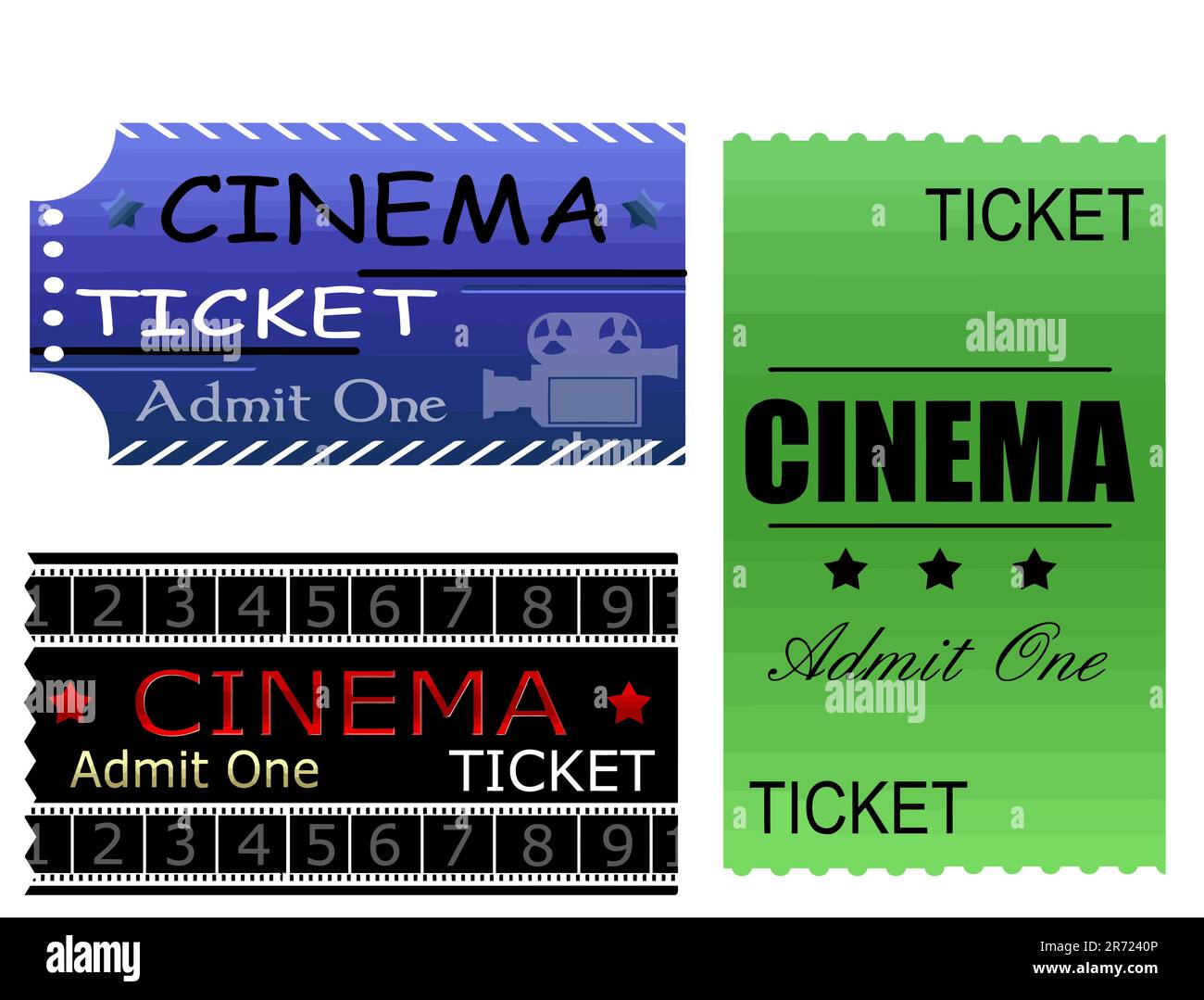 Star cinema Stock Vector Images - Alamy