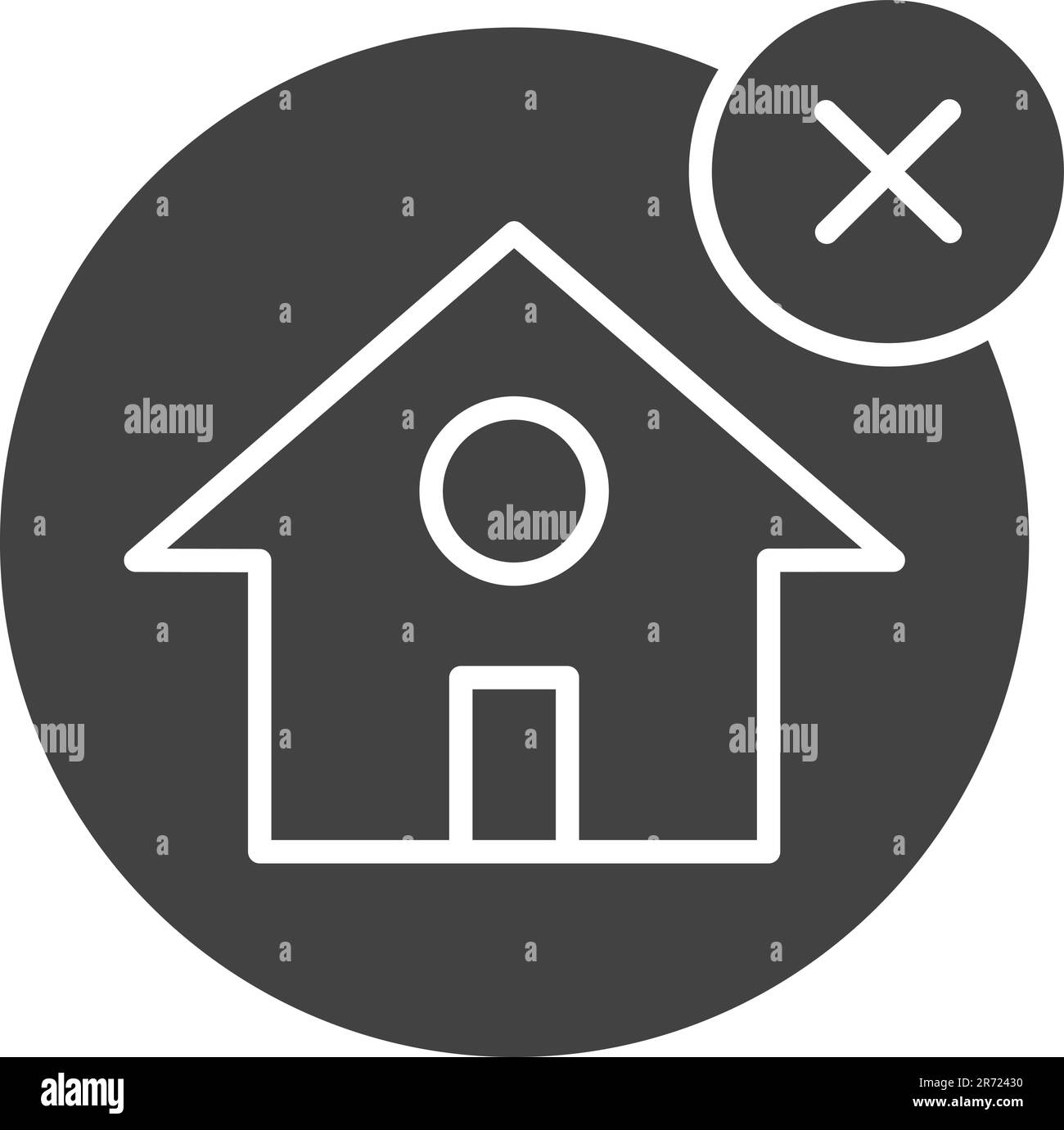 No House icon vector image. Suitable for mobile application web ...