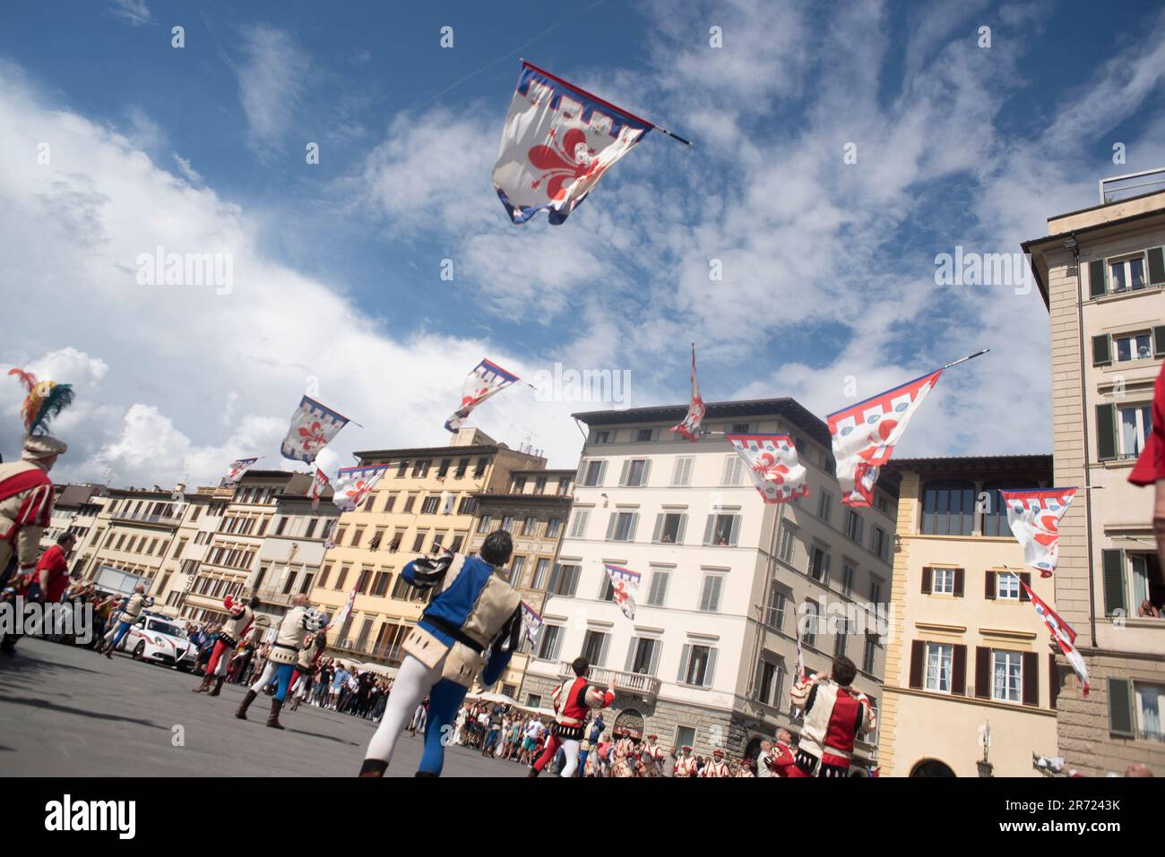 FLORENCE, ITALY, JUNE 10th - The Calcio Storico Fiorentino (Florence ...