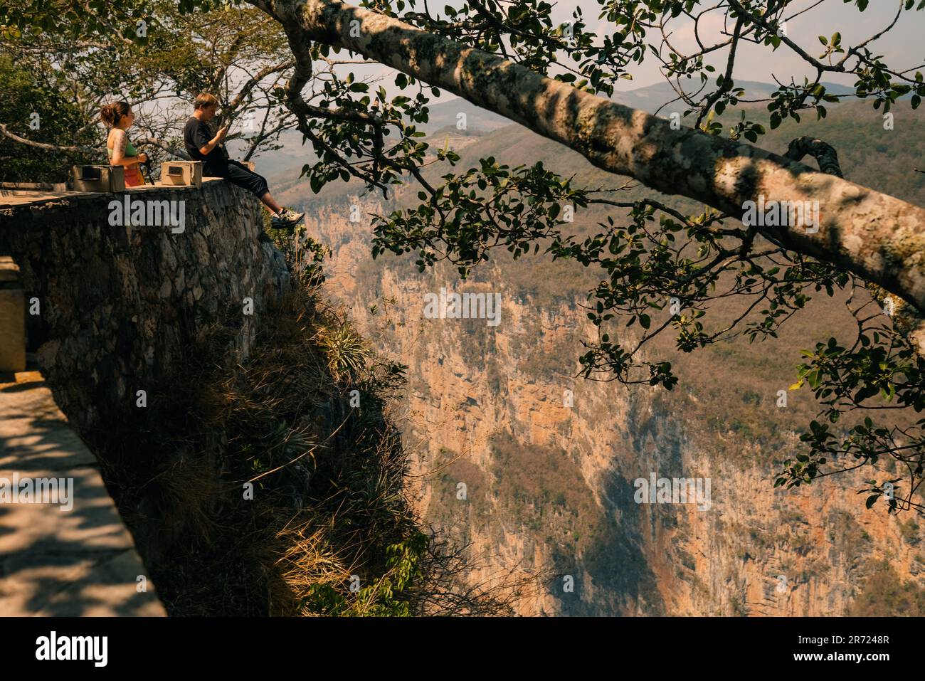 Sumidero Canyon Chiapas Mexico in Grijalva river. High quality photo ...