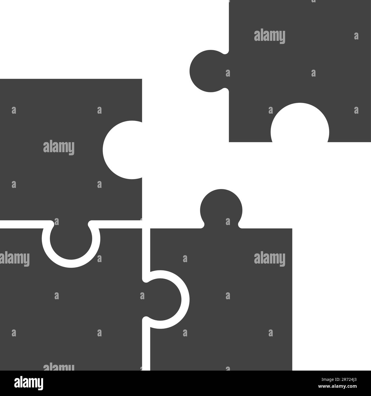 Puzzle icon vector image. Suitable for mobile application web ...