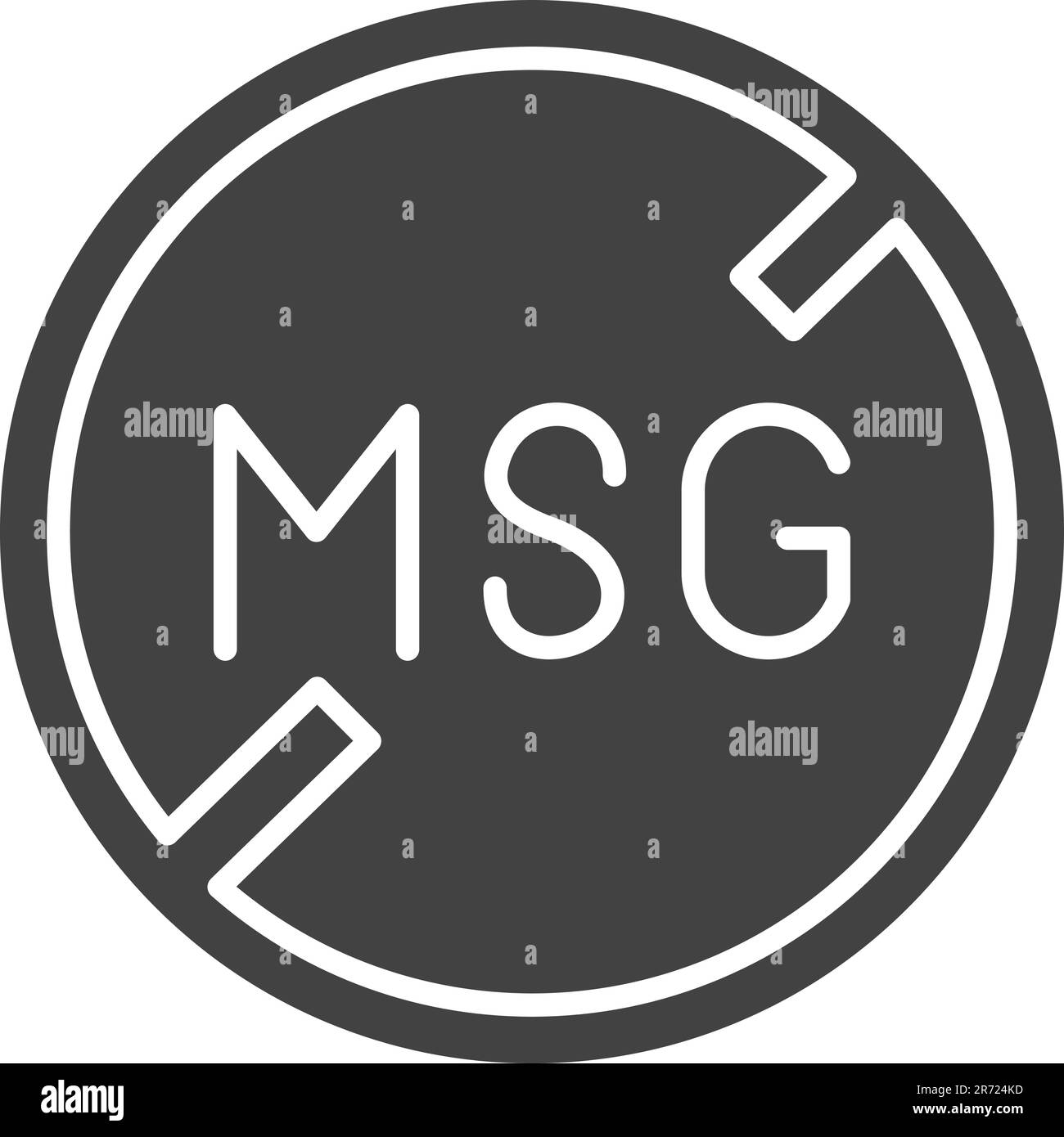 Msg icon vector image. Suitable for mobile application web application ...