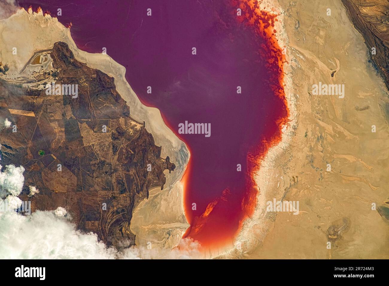 Satellite Images Of Lake Urmia