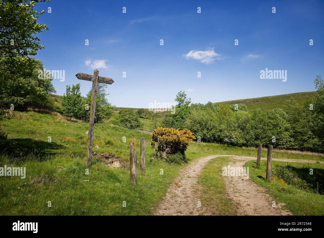 Wooden finger post hi-res stock photography and images - Alamy