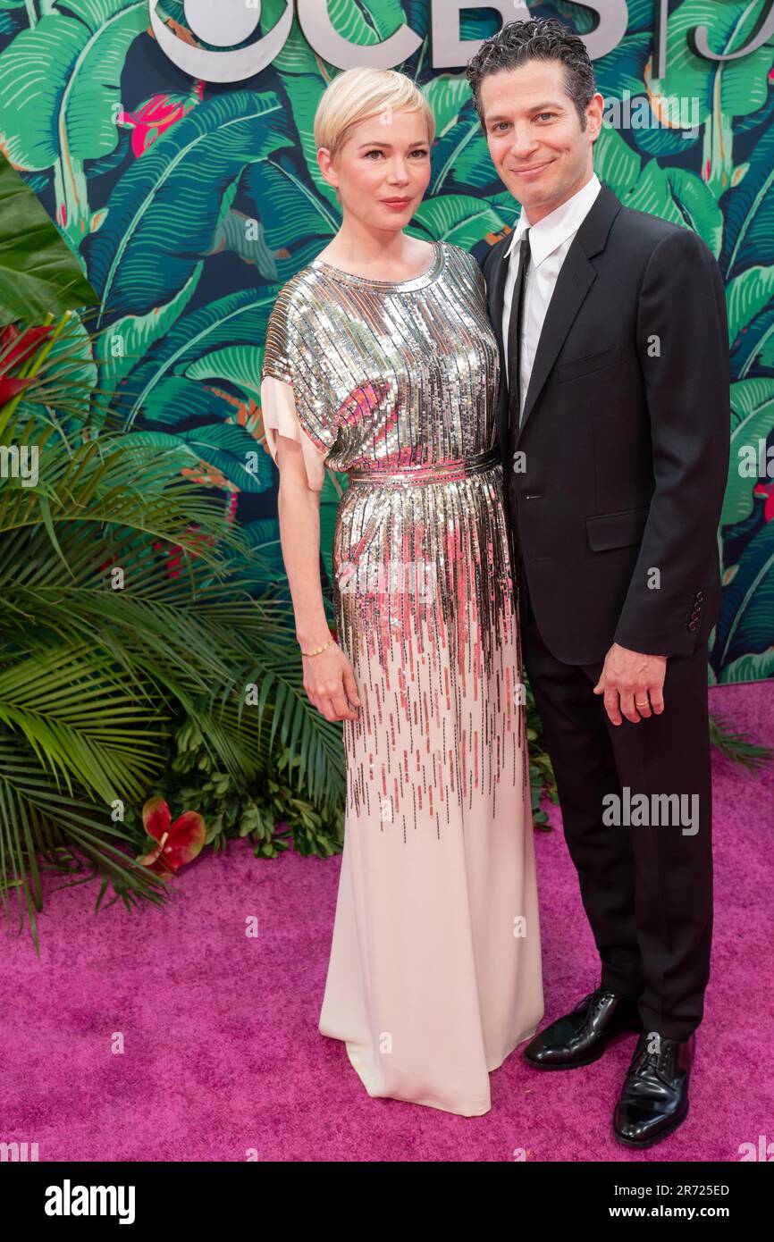 New York, United States. 12th June, 2023. Michelle Williams and Thomas ...