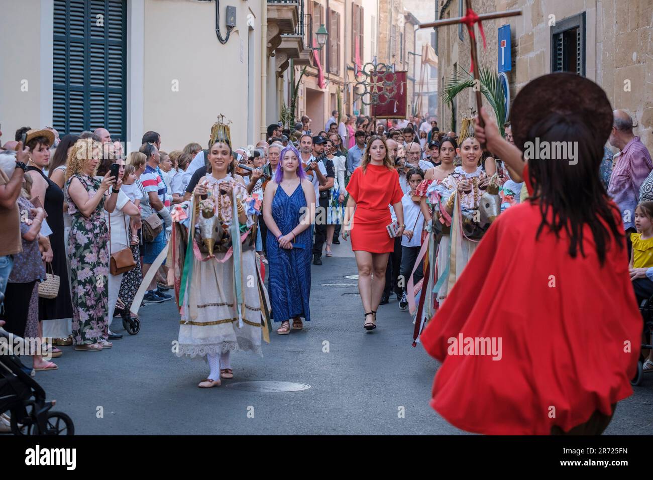 Dance of the Eagles and Sant Joan Pelos, Corpus Christi procession ...