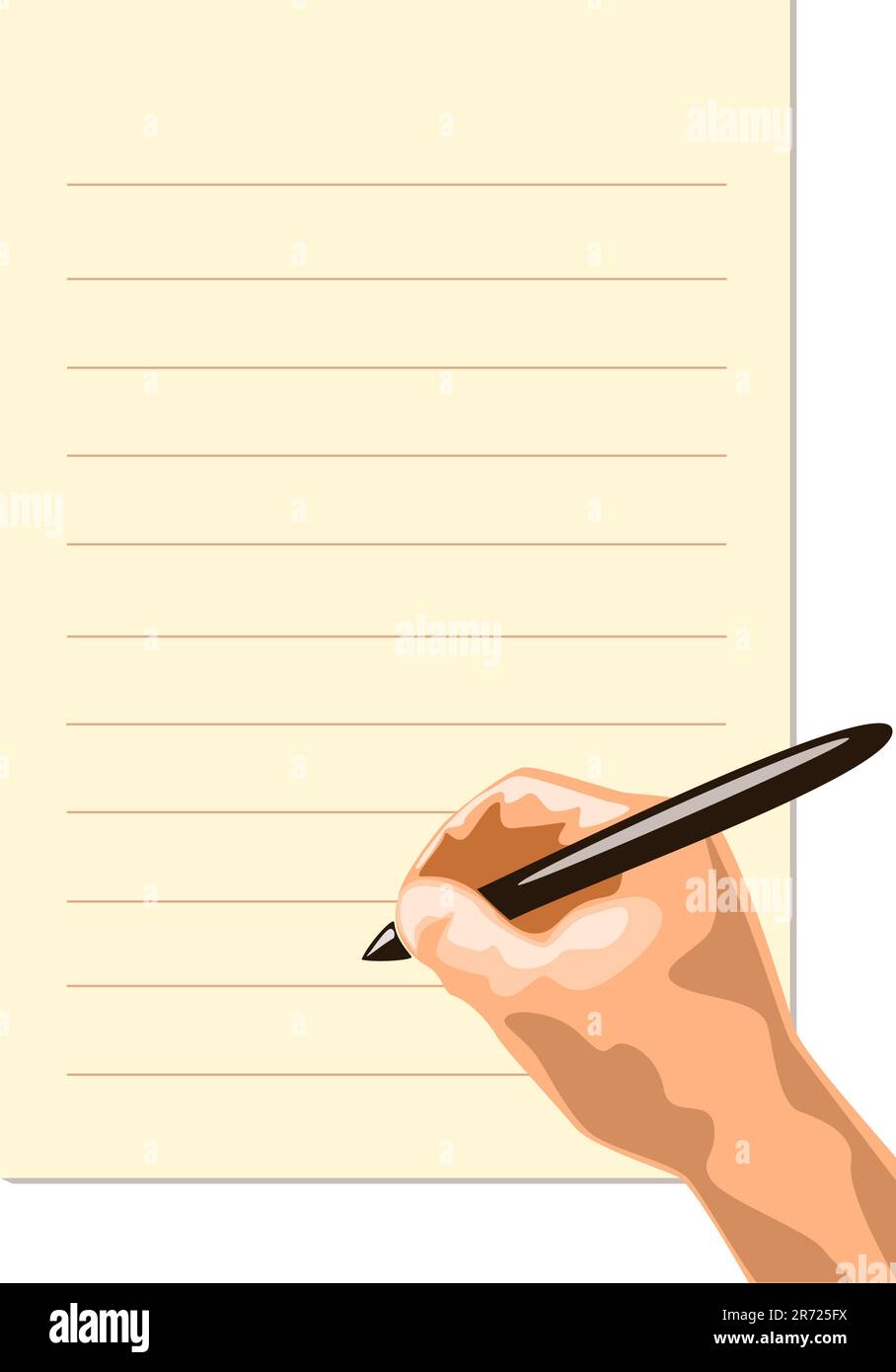 Historic letter Stock Vector Images - Alamy