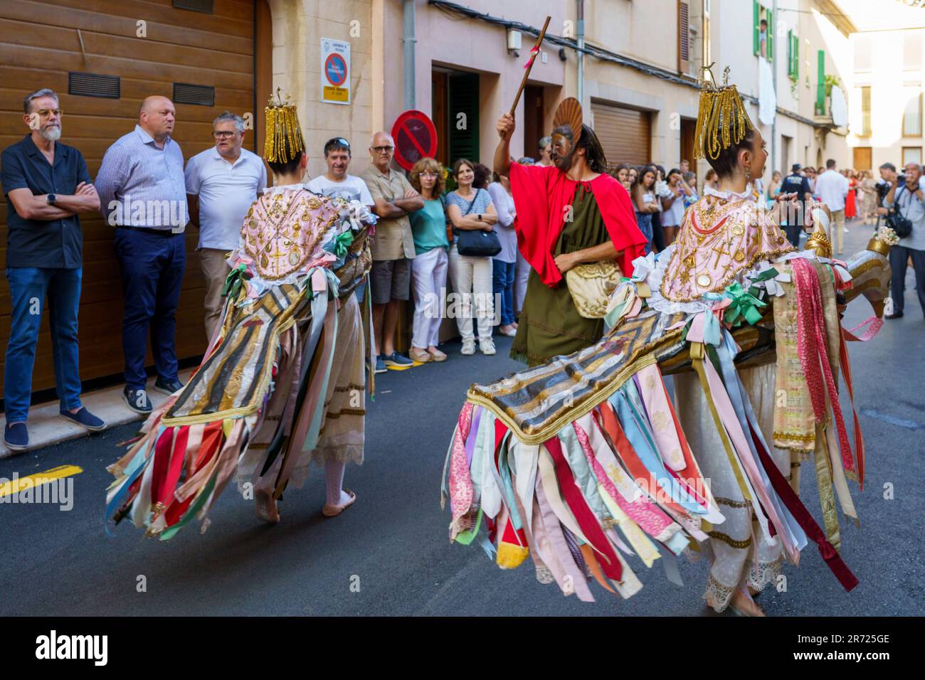 Dance of the Eagles and Sant Joan Pelos, Corpus Christi procession ...