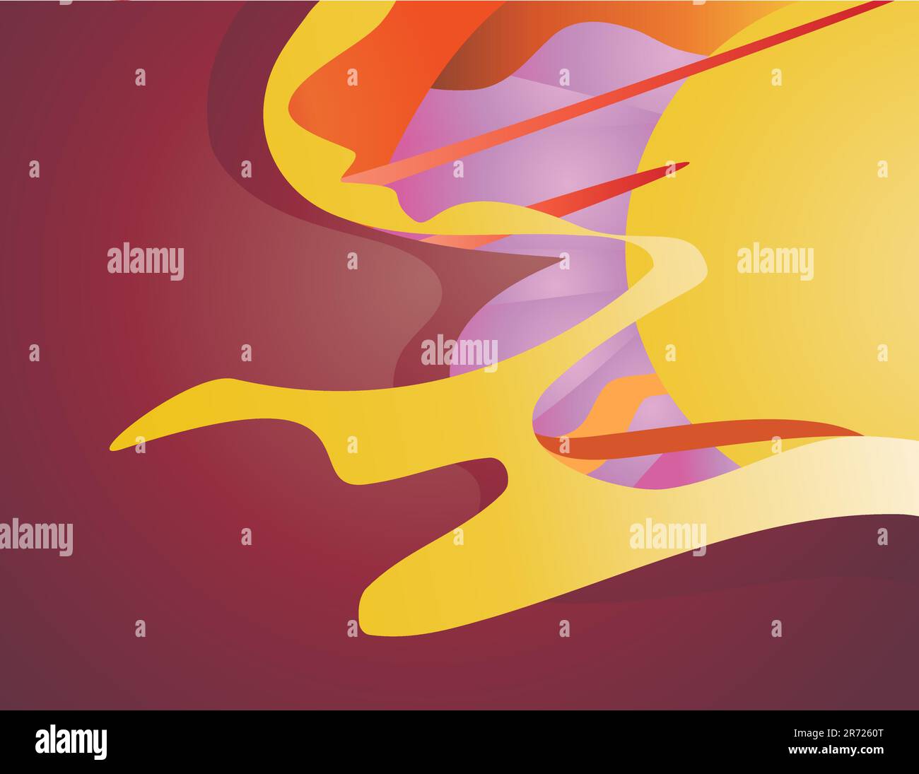 Sky through clouds Stock Vector Images - Alamy