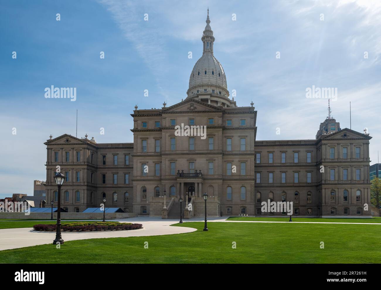 Capital Building for the State of Michigan Stock Photo - Alamy