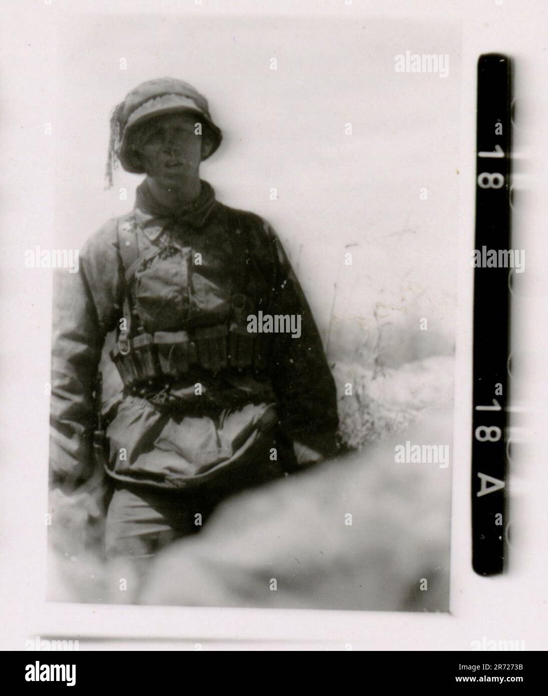 SS Photographer Büschel from the Leibstandarte Adolf Hitler in Russia ...