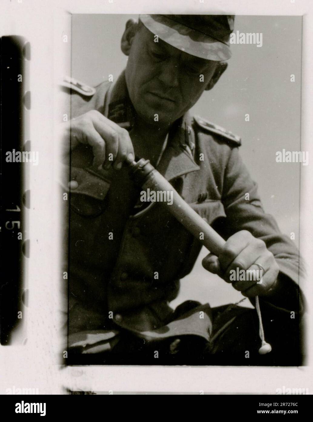 SS Photographer Büschel from the Leibstandarte Adolf Hitler in Russia ...