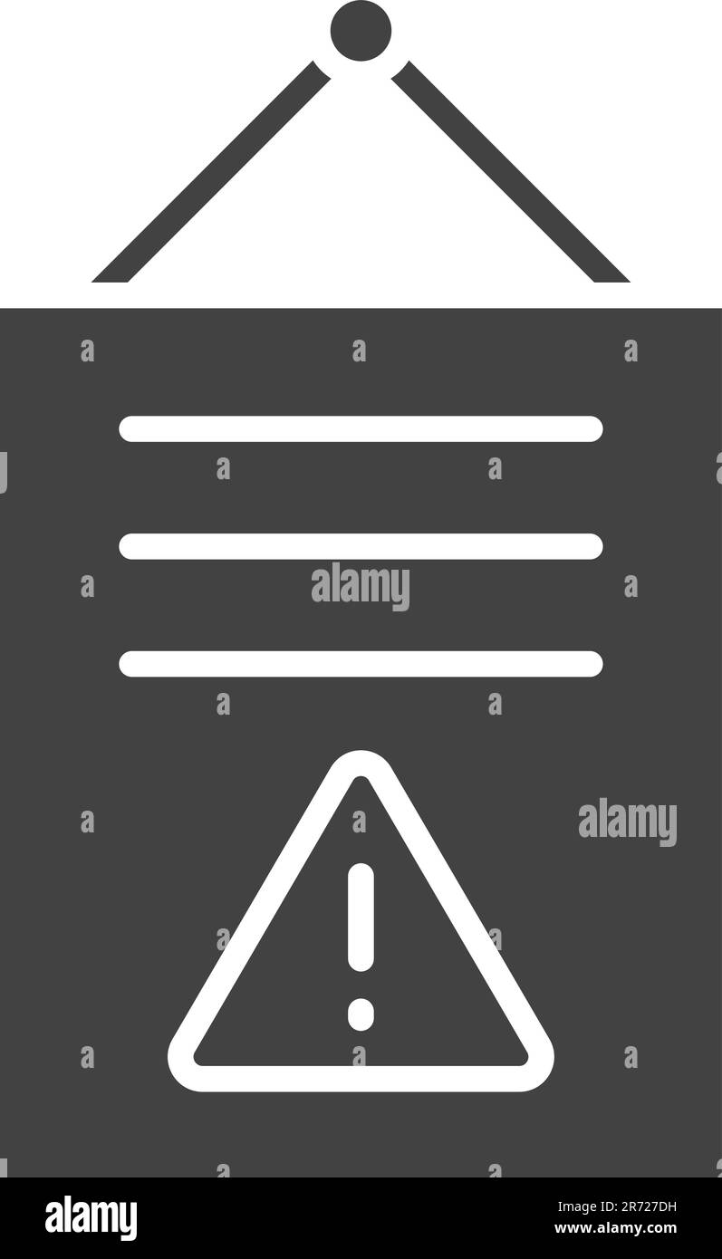 Notice icon vector image. Suitable for mobile application web ...