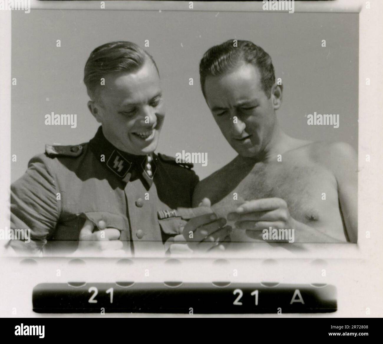 SS Photographer Büschel from the Leibstandarte Adolf Hitler in Russia ...