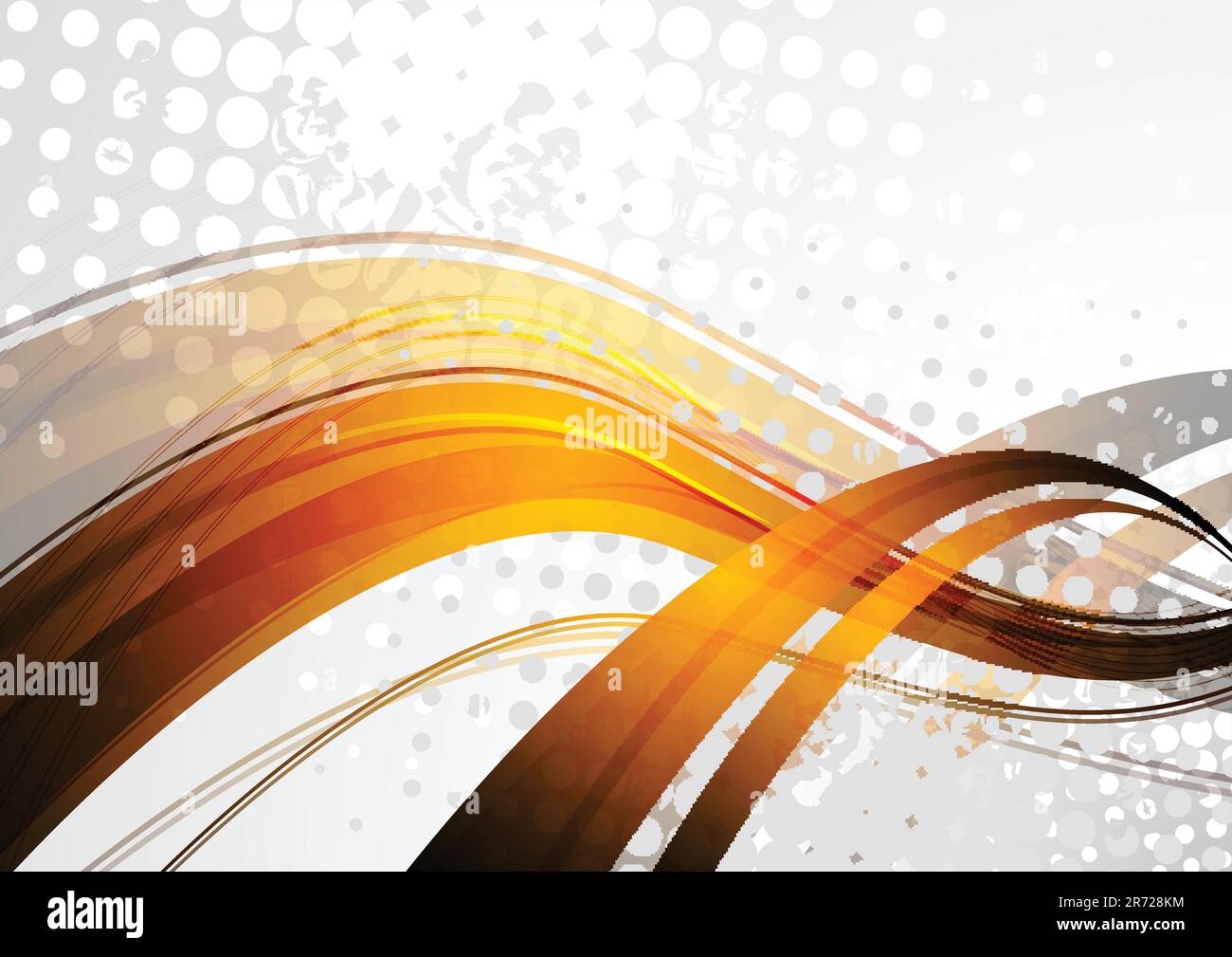 Beautiful wavy background. Vector illustration eps 10 Stock Vector ...