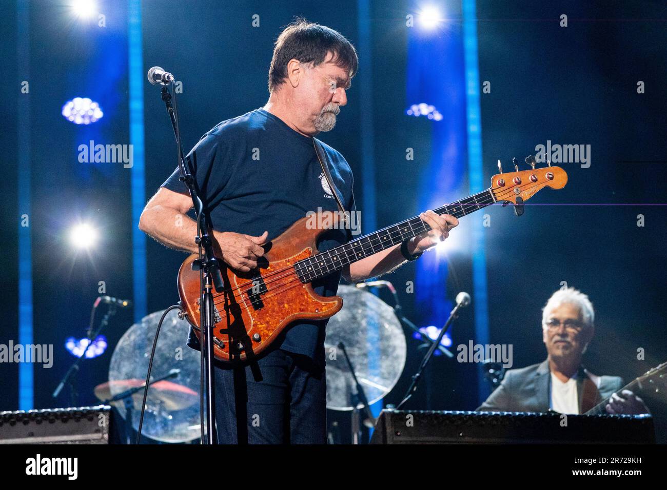 Teddy Gentry of Alabama performs during the 2023 CMA Fest on Sunday ...