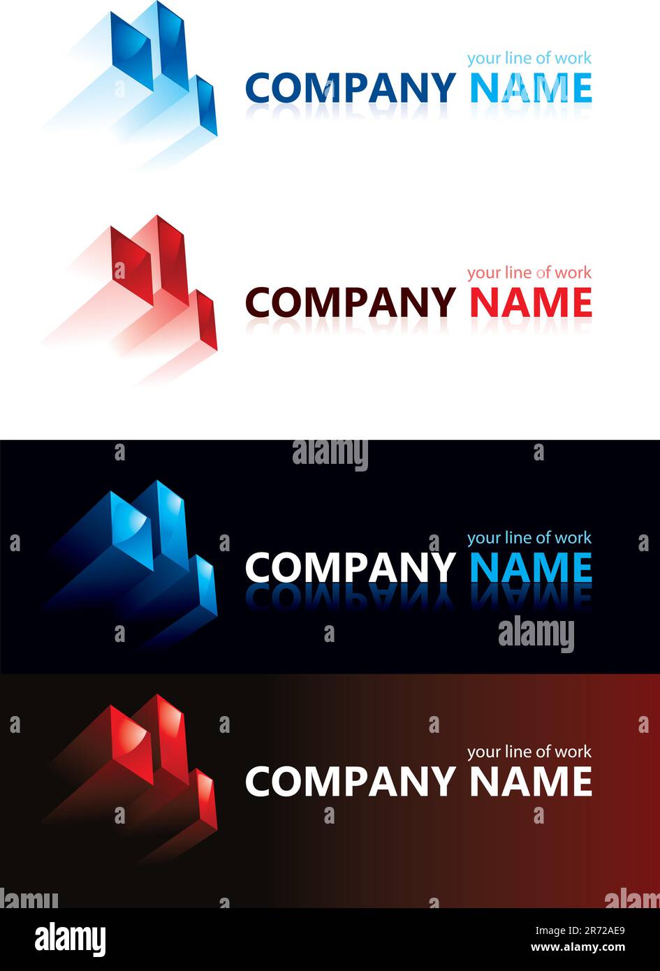 Company name. Design elements. Illustration Stock Vector Image & Art ...