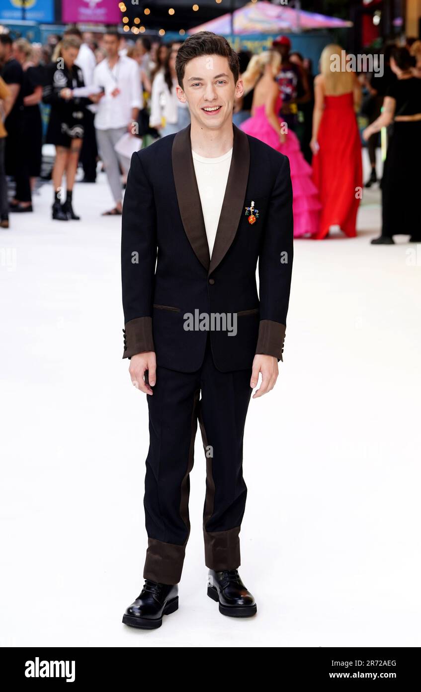 Andrew Barth Feldman arrives for the UK premiere of No Hard Feelings ...