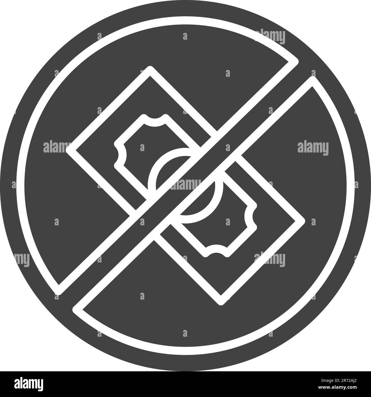 No Money icon vector image. Suitable for mobile application web ...