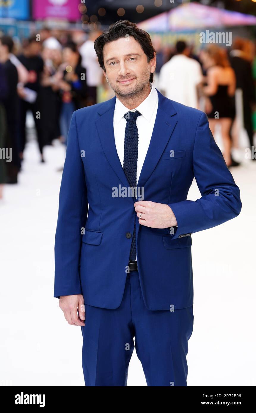 Gene Stupnitsky arrives for the UK premiere of No Hard Feelings, at the ...