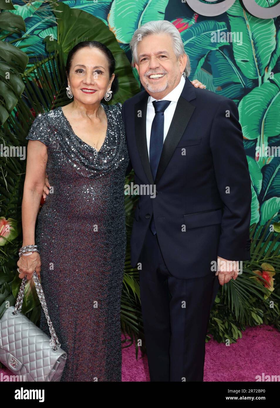 June 11, 2023, New York City, New York, USA: LUIS A. MIRANDA JR., LUZ ...