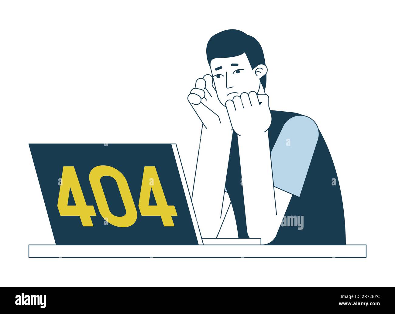 Empty state ui design hi-res stock photography and images - Alamy