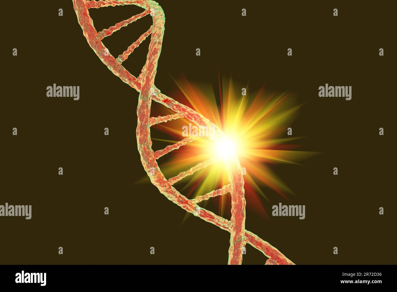 Genetic mutation, conceptual computer illustration Stock Photo - Alamy
