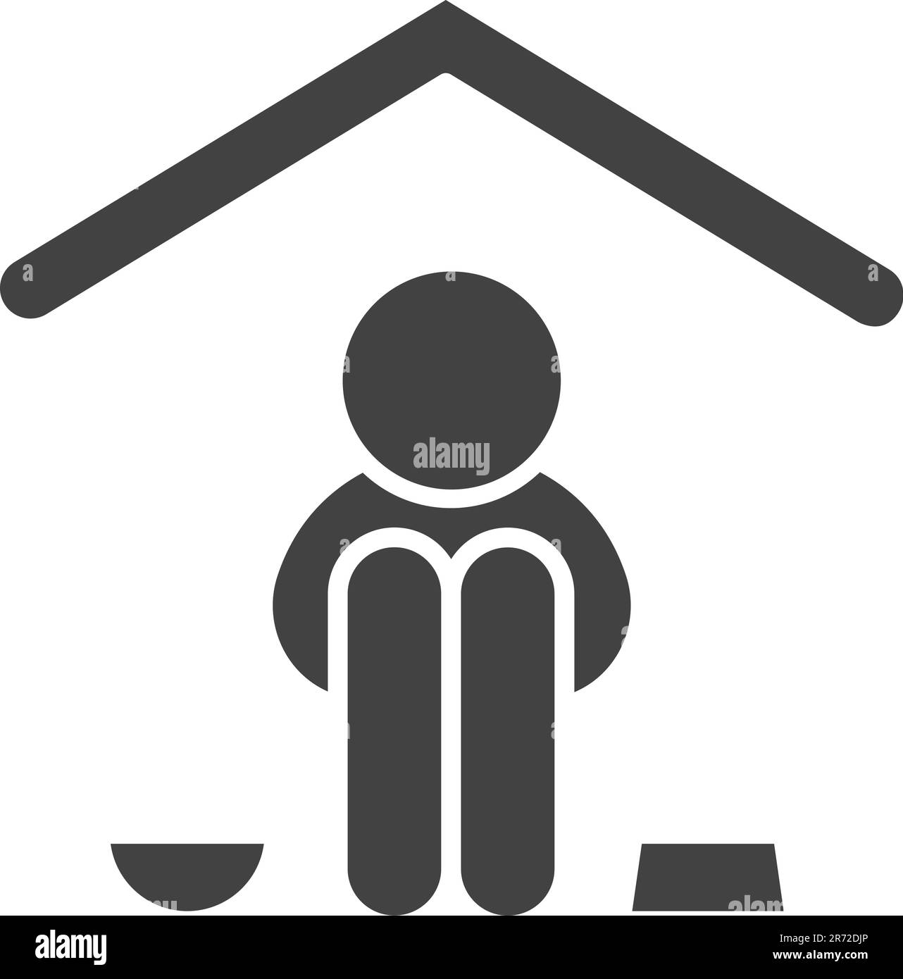 Shelter icon vector image. Suitable for mobile application web ...