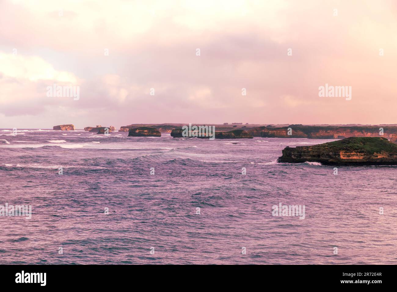 Photograph of the Bay of Martyrs near the town of Peterborough along ...