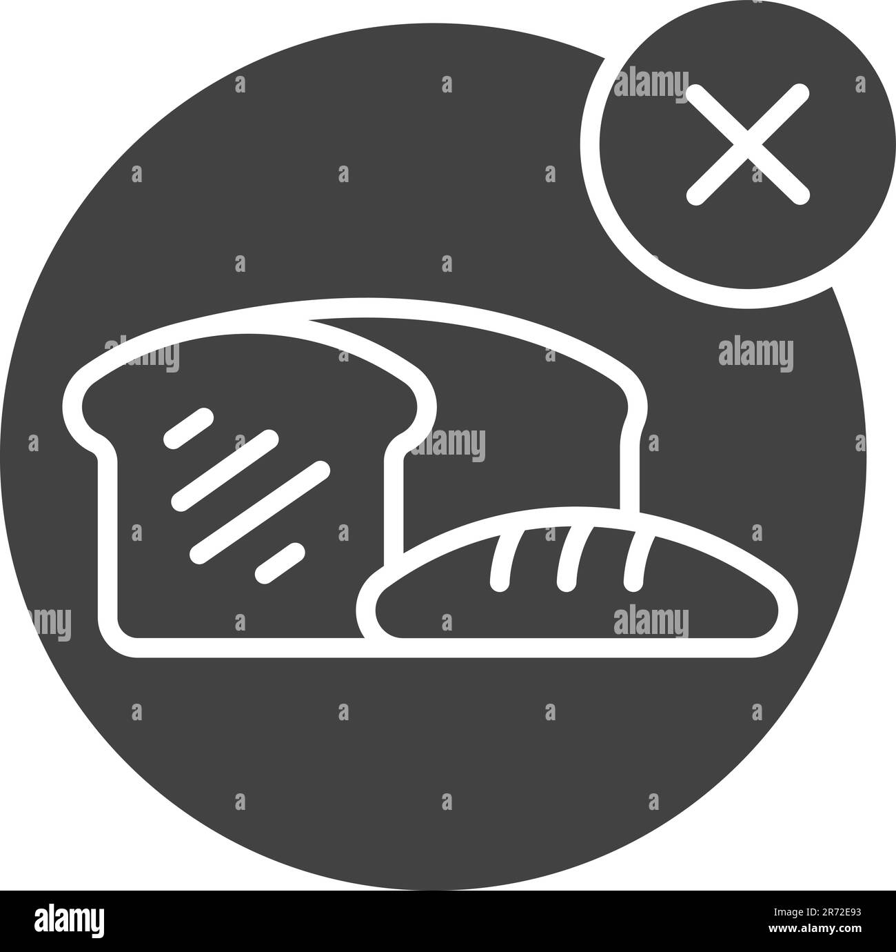 No Food icon vector image. Suitable for mobile application web ...