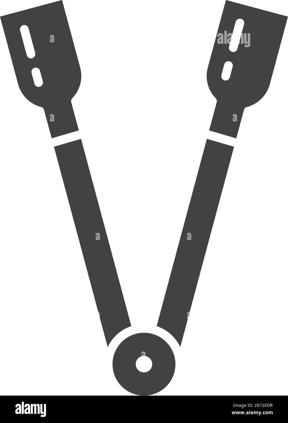 Tongs icon vector image. Suitable for mobile application web ...
