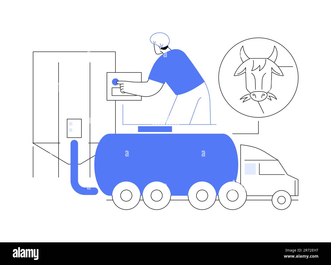 Truck farmers Cut Out Stock Images & Pictures - Alamy