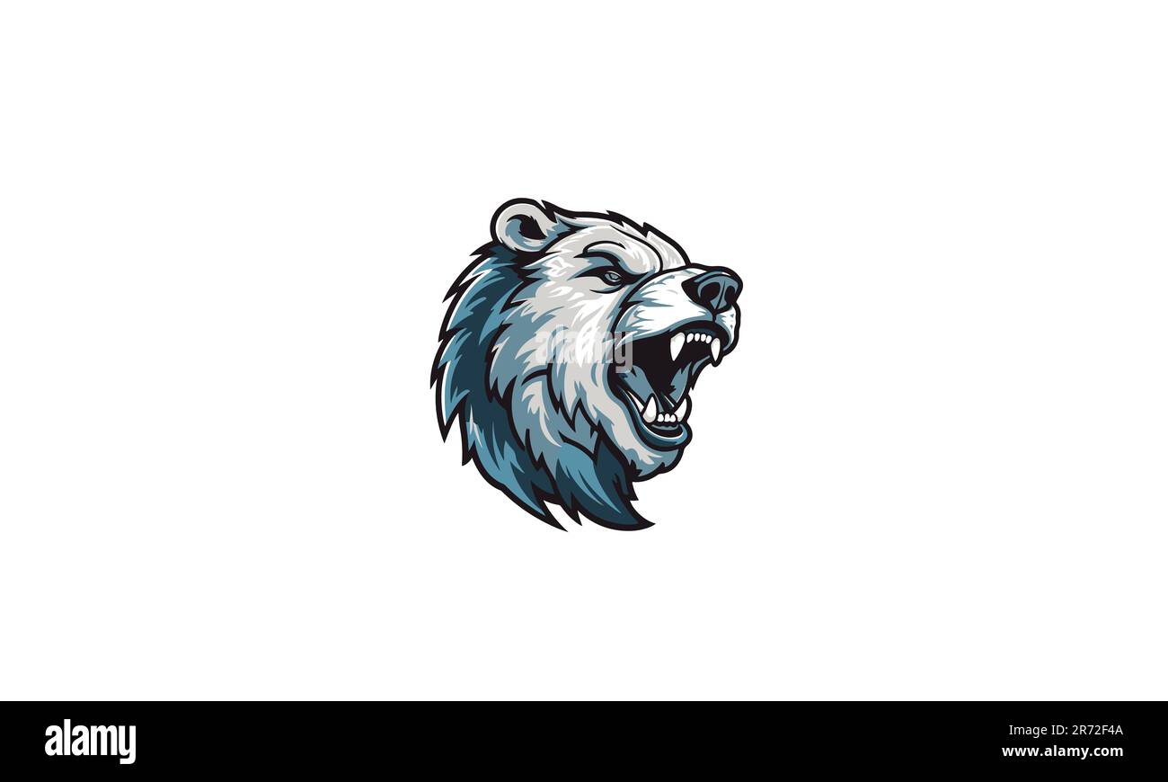 Bear gaming logo hi-res stock photography and images - Alamy