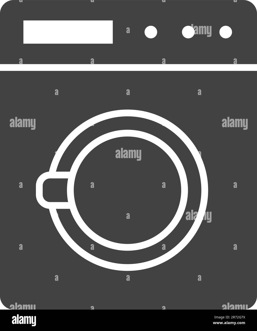 Washing Machine icon vector image. Suitable for mobile application web ...